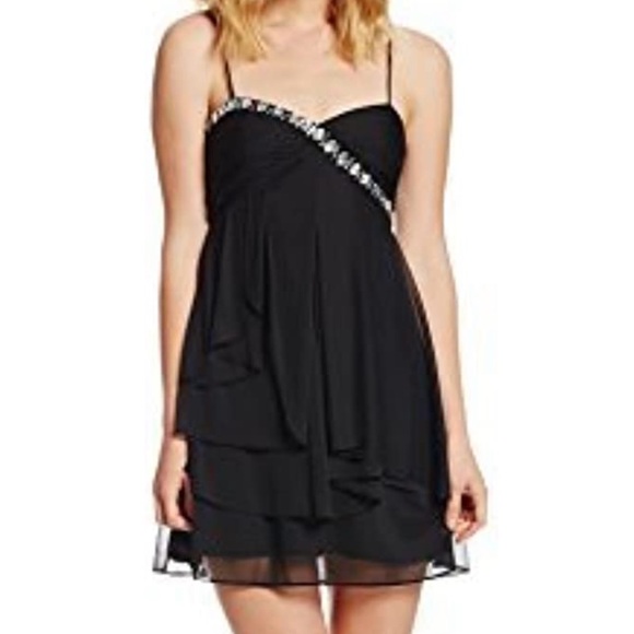 Hailey Logan | Dresses | Nwt Hailey Logan By Adrianna Papell Rhinestone Cocktail Party Dresssize ...